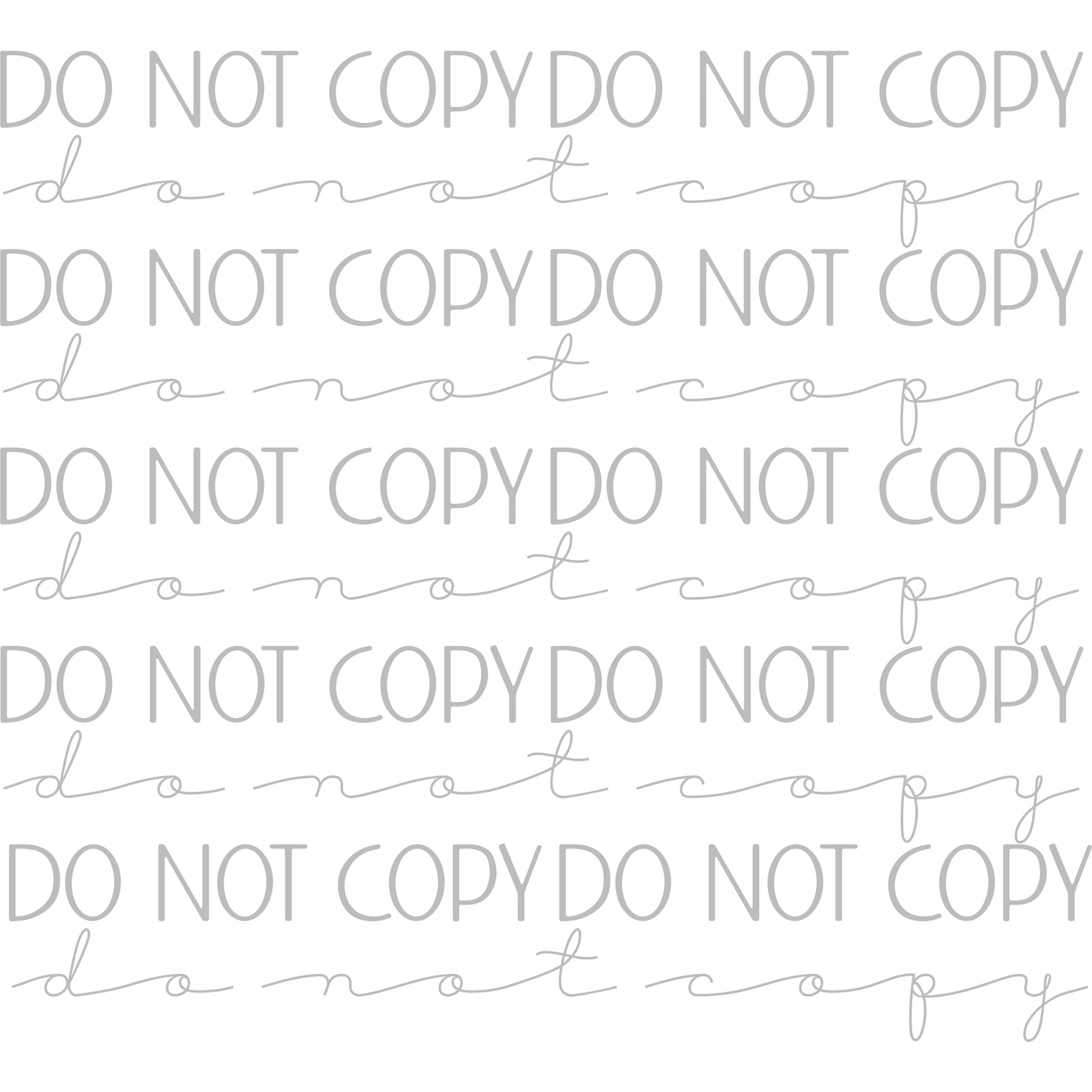 Do Not Copy Watermark Digital Image PNG – CStageDesigns