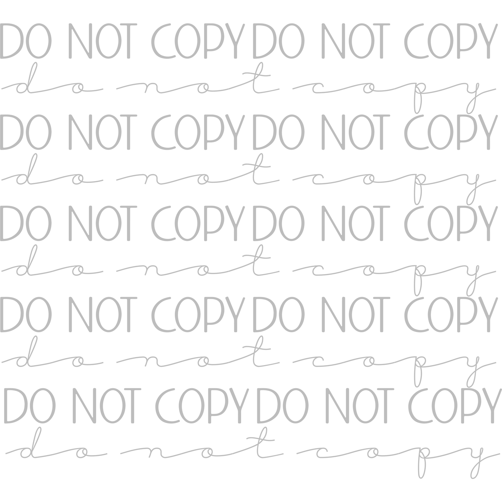 Do Not Copy Watermark Digital Image PNG – CStageDesigns