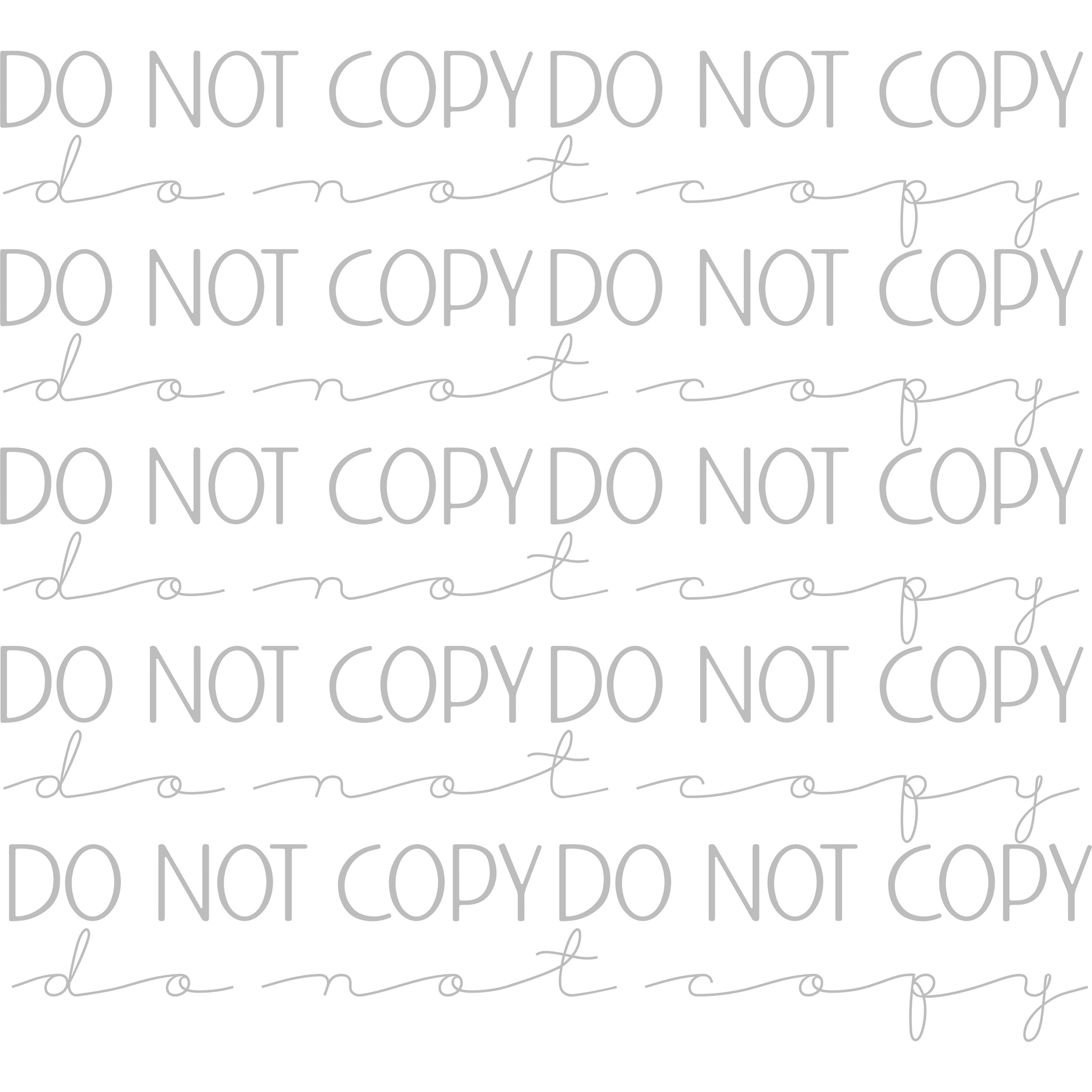 Do Not Copy Watermark Digital Image PNG – CStageDesigns