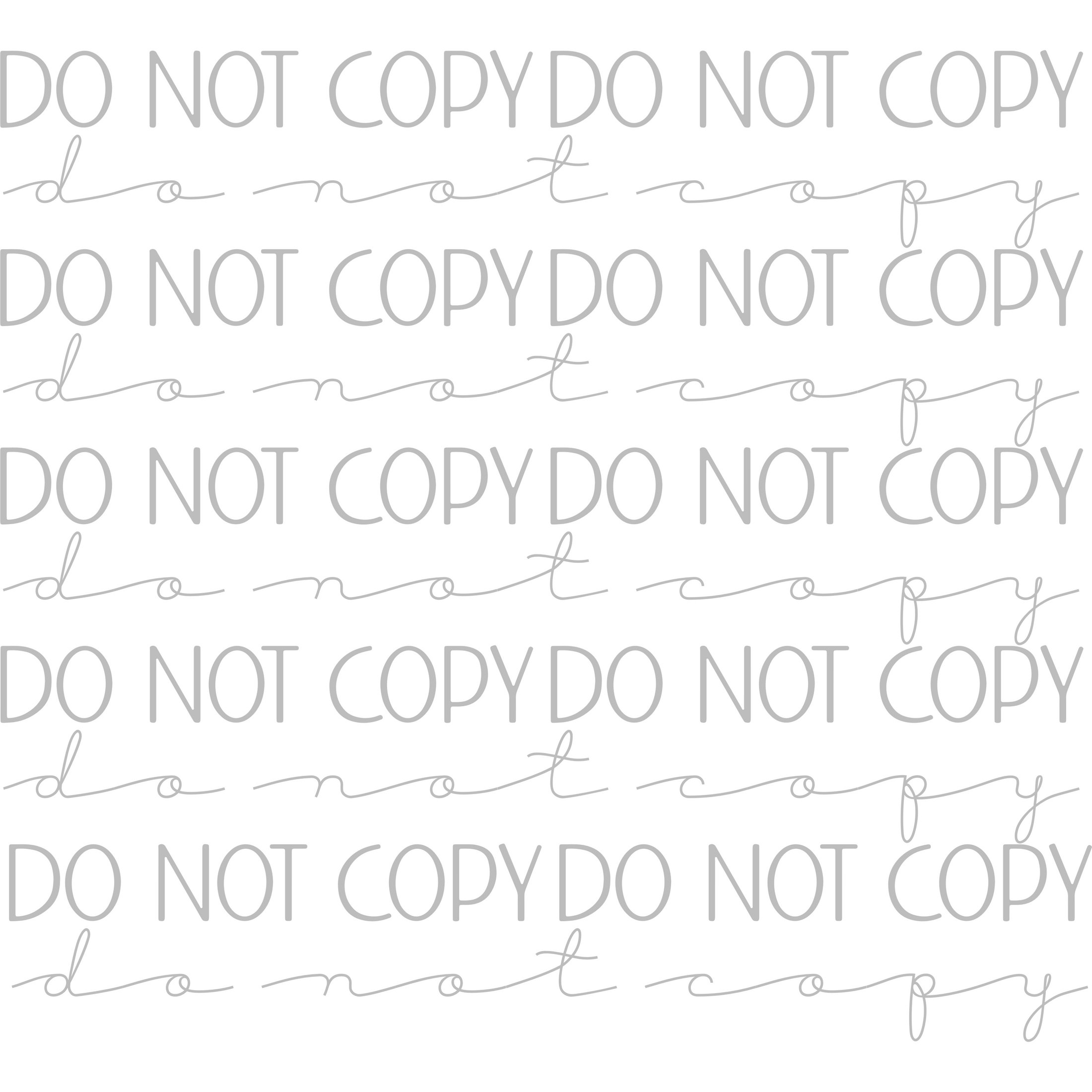 Do Not Copy Watermark Digital Image PNG – CStageDesigns