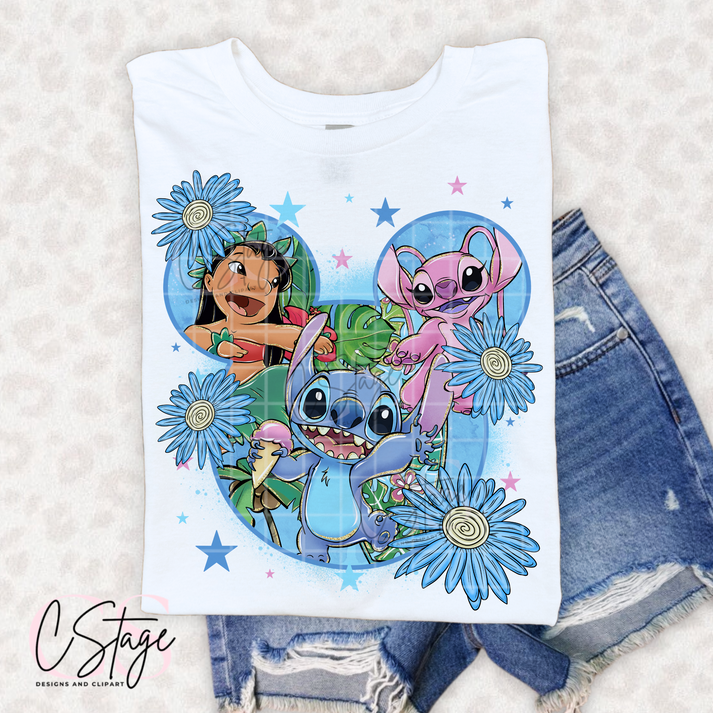 Alien Mouse digital image png – CStageDesigns