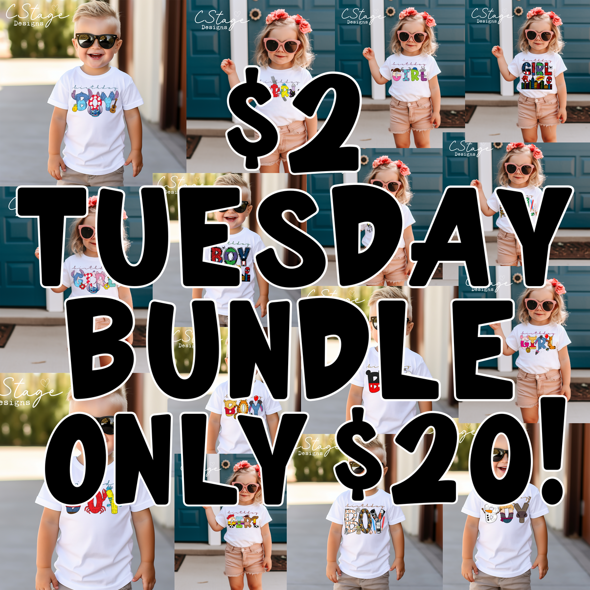 $2 Tuesday Bundle – CStageDesigns