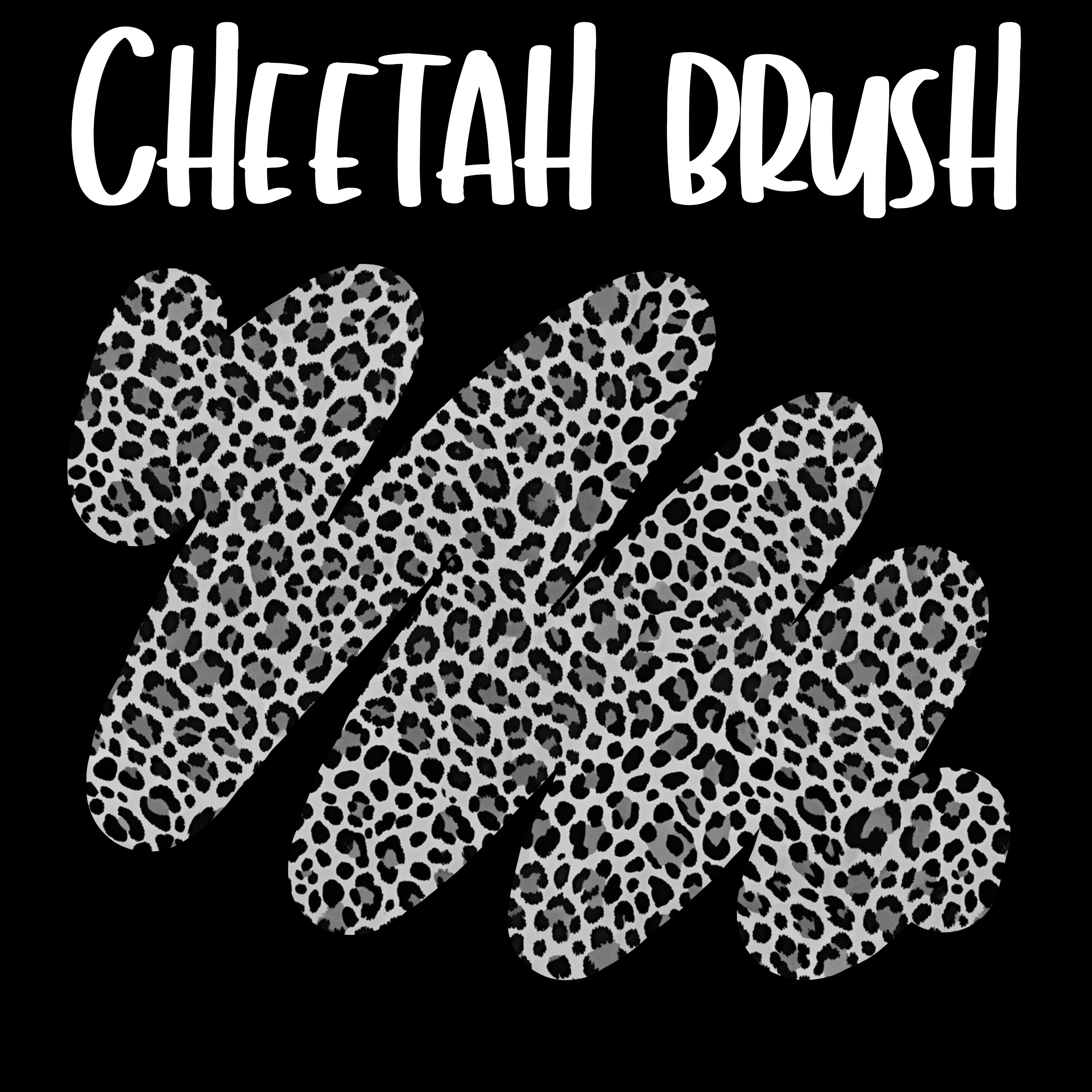 Cheetah Print Brush File Only! – CStageDesigns